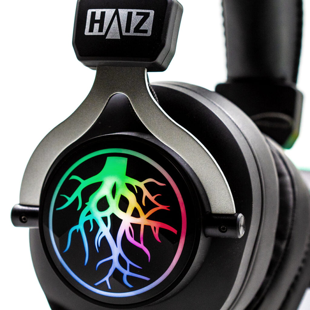 Fone De Ouvido Gamer Haiz Hz-k20 Preto Com Luz Led - HAIZ