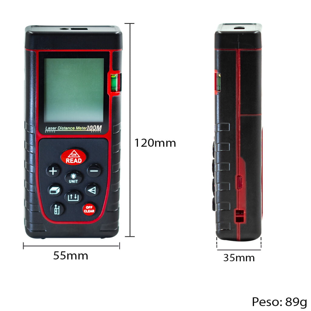 Trena Digital à Laser 100M Polegada C HZ-T100M - HAIZ