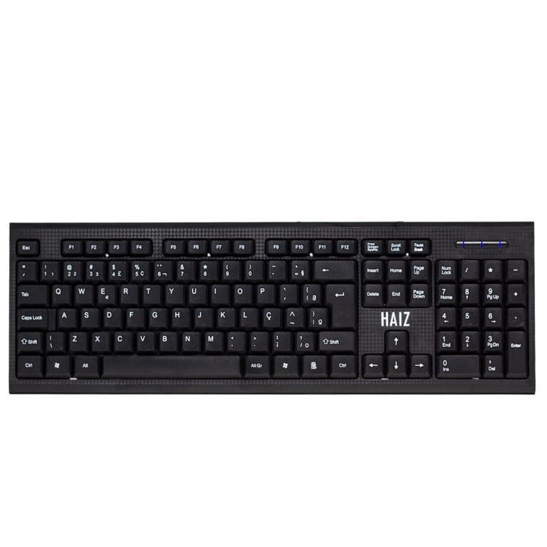 Teclado Multimídia Usb A Prova D’água Haiz-536 Pc Notebook - HAIZ