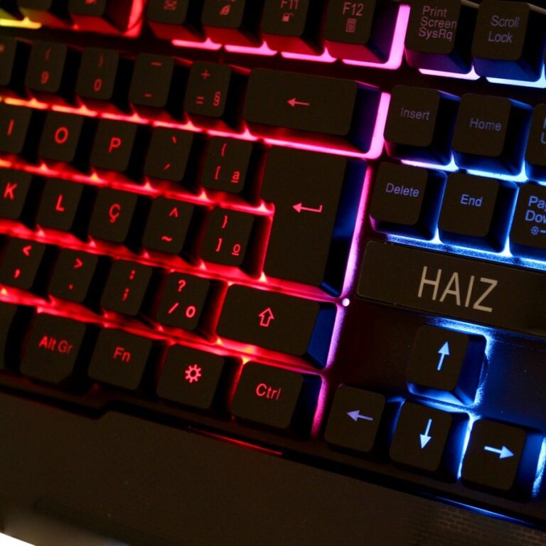 Teclado Gamer Led Rgb Tecla Ghost Luminoso Neon Usb HZ-100 - HAIZ