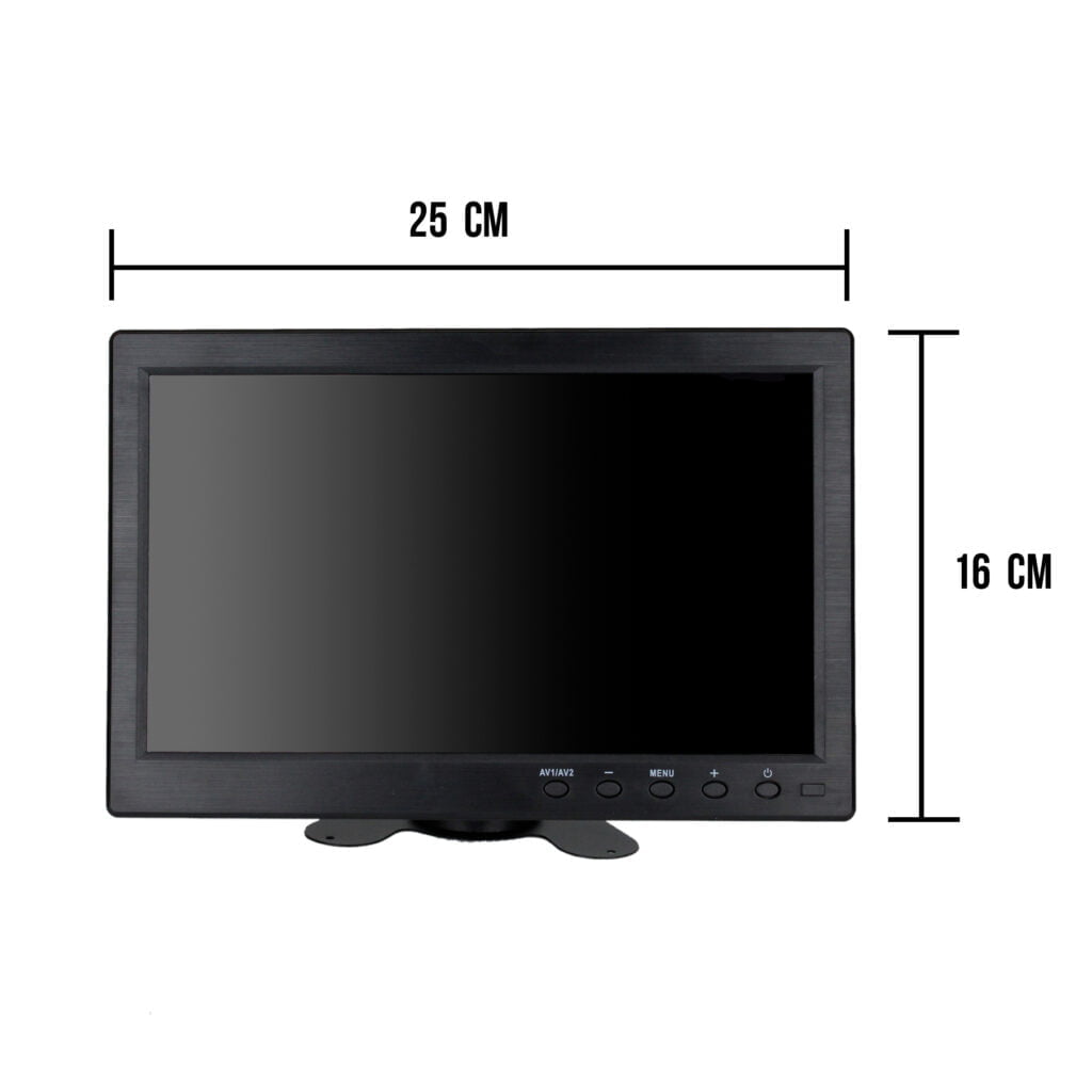 Monitor Automotivo 10.1 Polegadas Colorido Hdmi/vga/usb Haiz HZ-101HD ...