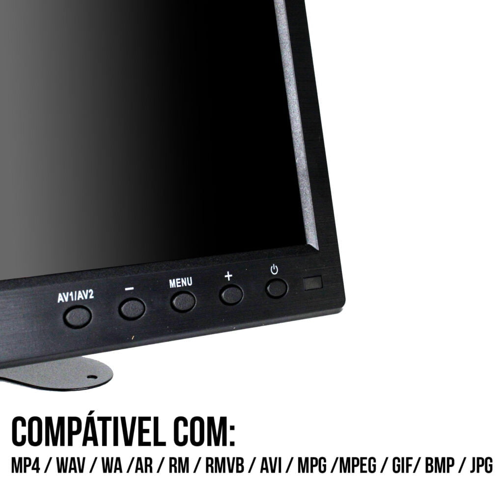 Monitor Automotivo 10.1 Polegadas Colorido Hdmi/vga/usb Haiz HZ-101HD ...