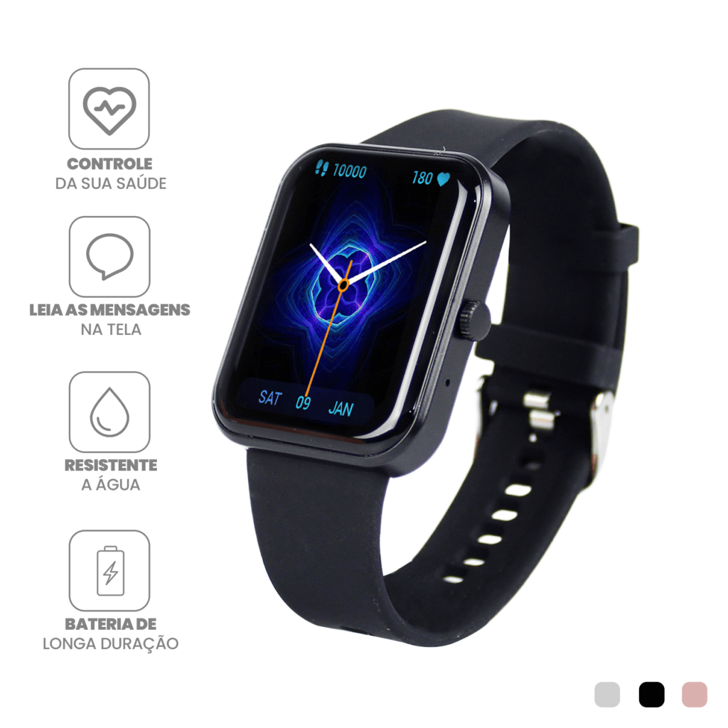 Smartwatch Relógio Inteligente Haiz My Watch I Fit HZ-ZL02D - HAIZ