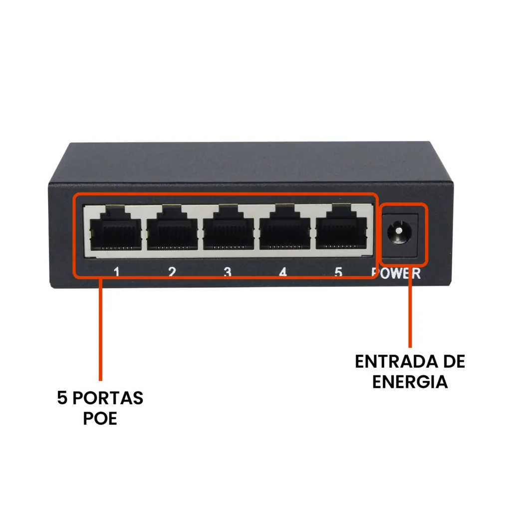 SWITCH DE MESA 5 PORTAS GIGABIT HAIZ HZ-1005G - HAIZ