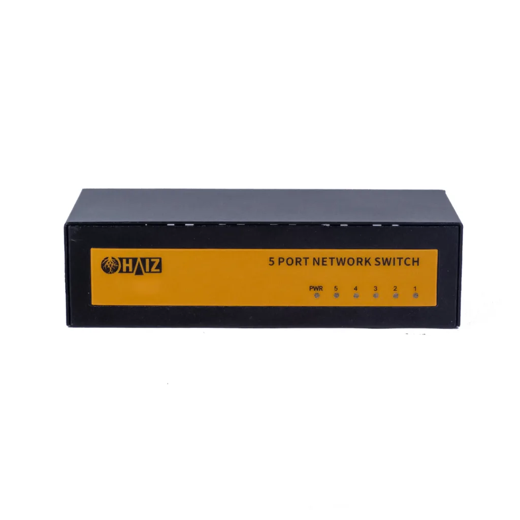 SWITCH DE MESA 5 PORTAS GIGABIT HAIZ HZ-1005G - HAIZ