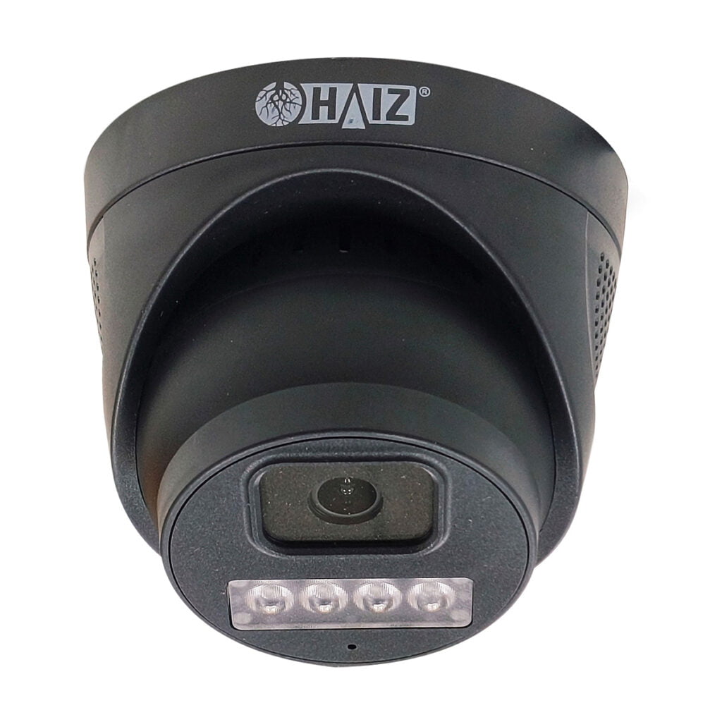 Câmera Dome Haiz 3mp Visão Noturna Full Color Ip Poe HZ-D28-BLACK - HAIZ